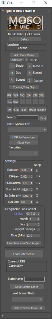 Quick Lighting Script - MOSO Studio