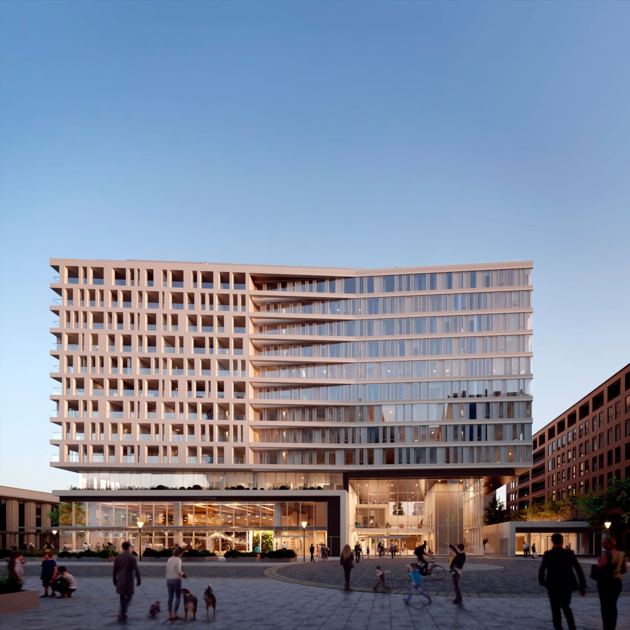 Center Block at Capitol Crossing, Washington, DC - MOSO Studio